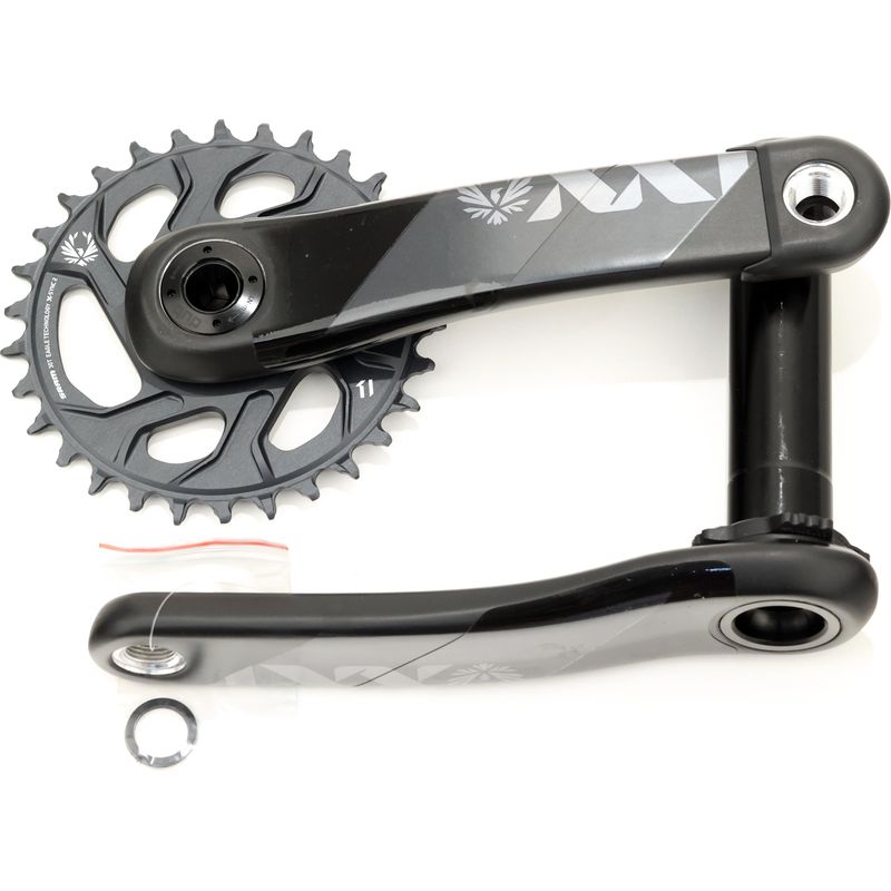 SRAM XX1 Eagle Carbon Crankset, DUB Wide, 175mm, 30T, Boost, 12-Speed ...