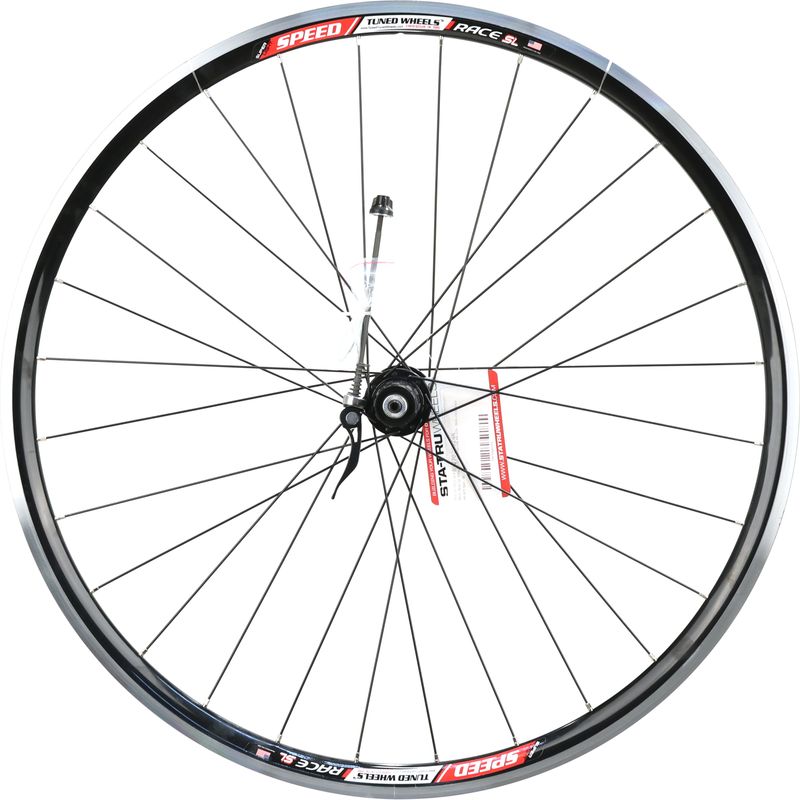 Sta-Tru 700c QR Rear Wheel, Shimano HG 8/9/10-Speed, Double-Wall, Rim ...