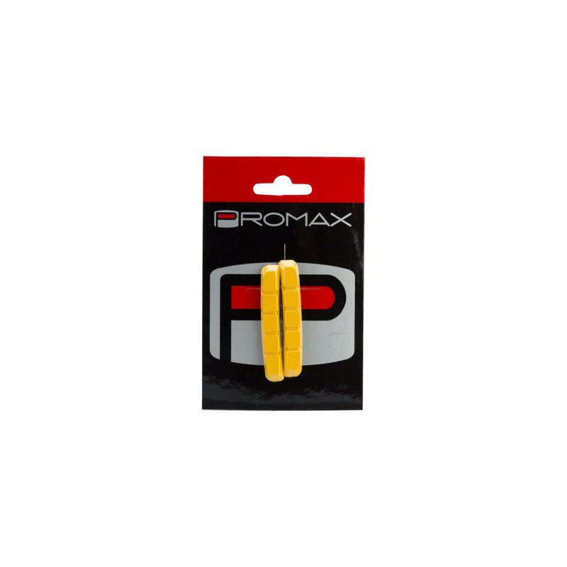 Promax B-1 Cartridge Brake Pad Replacement Inserts 70mm Yellow – Wheel ...