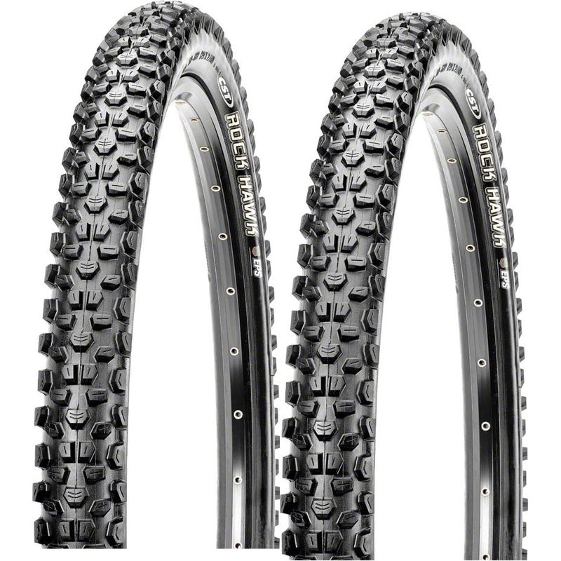 PAIR of CST Rock Hawk All Condition Trail Mountain Bike Tire - 26 x 2 ...